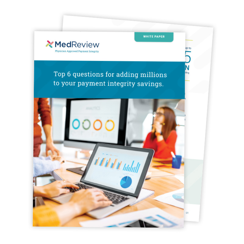 Payment Integrity Search Landing Page